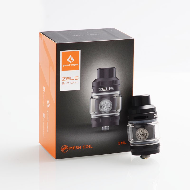 Buy Authentic GeekVape Zeus 26mm Black Sub Ohm Tank Atomizer