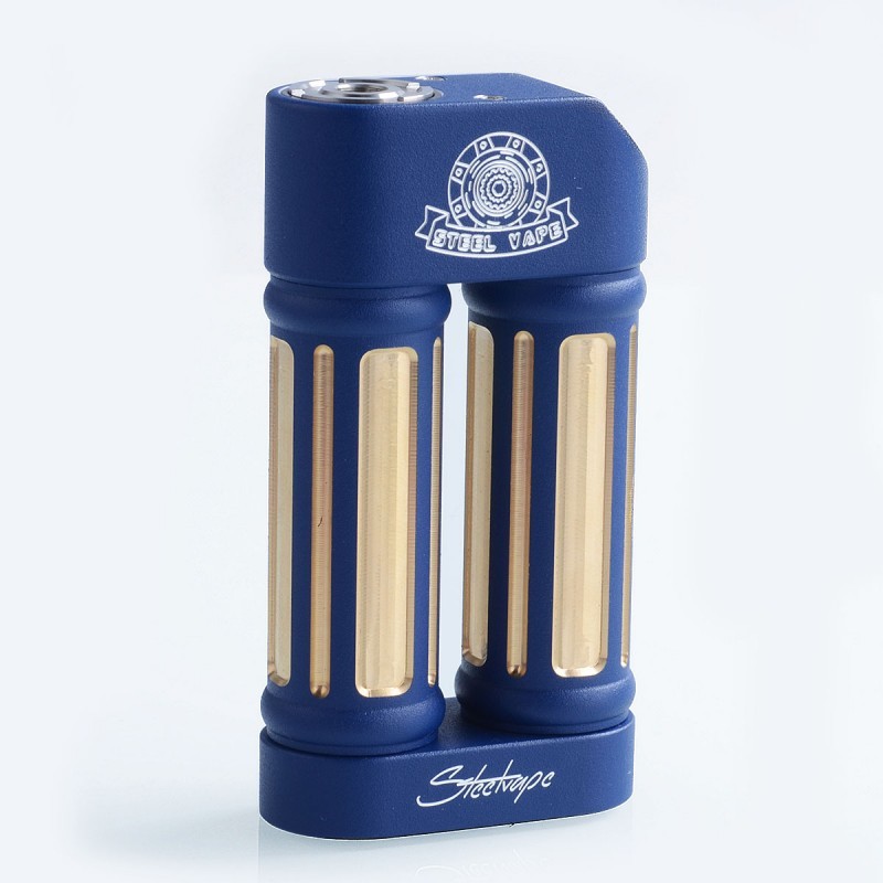 Buy Authentic Steel Vape Sanctuary Blue Mechanical Box Vape Mod