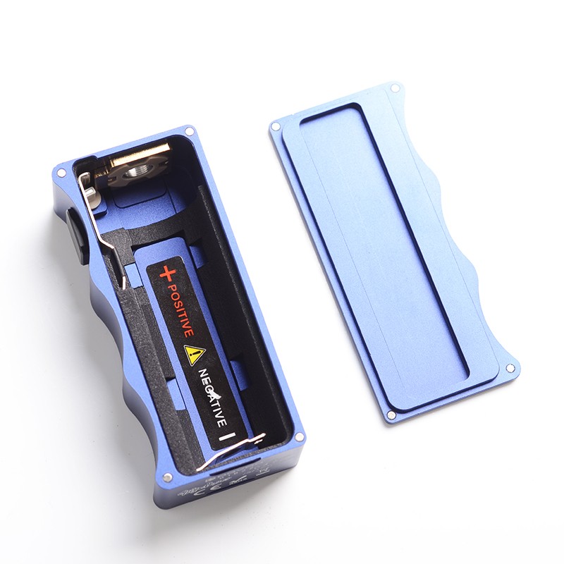 Buy Authentic Dovpo Clutch 21700 Blue Mech Mechanical Vape Box Mod