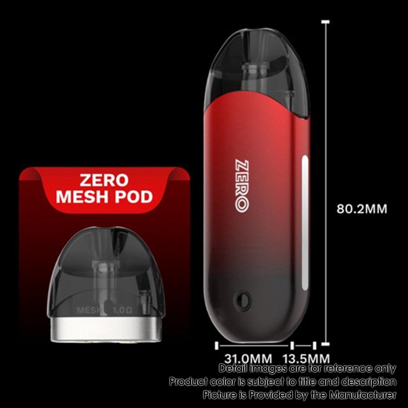 Buy Authentic Vaporesso Zero Care 650mAh Pod System Rainbow Vape Kit
