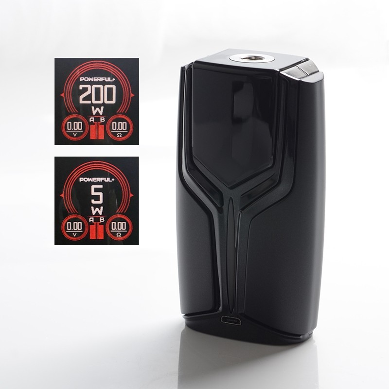 Buy Authentic Vape Master Aurora 200W VW Red Black Box Mod