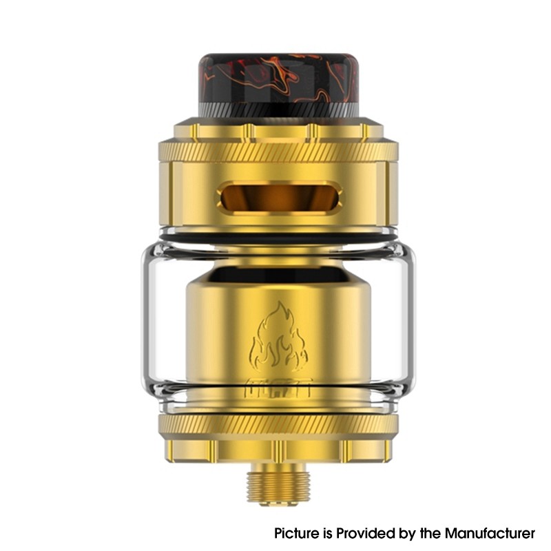 Buy Authentic ThunderHead Creations THC Blaze RTA Vape Atomizer Gold
