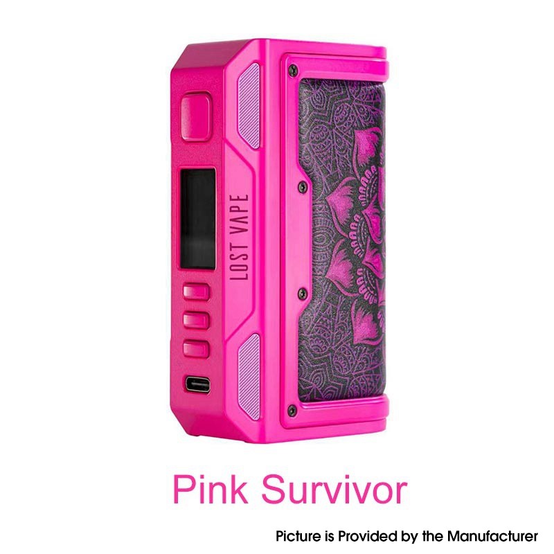 Buy Authentic Lost Vape Thelema Quest 200W VW Box Mod Pink Survivor