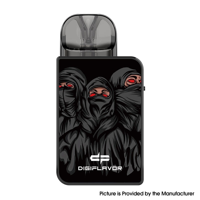 Buy Authentic Digiflavor Digi-U Pod System Vape Kit Ninja Dark