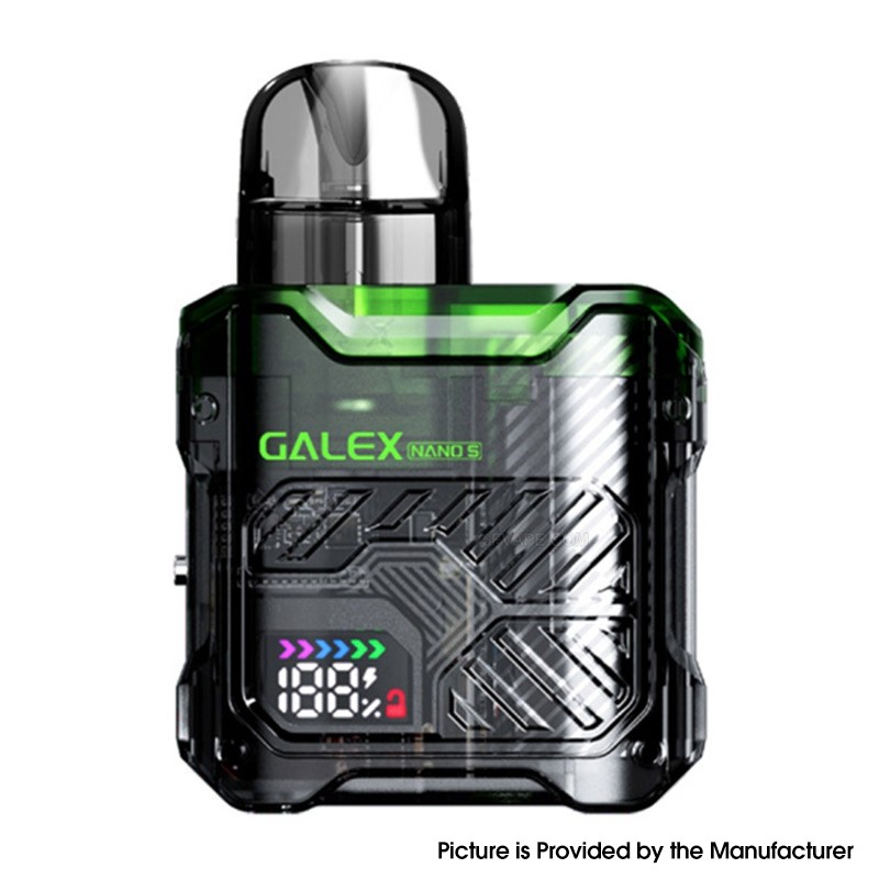 Buy Authentic FreeMax Galex Nano S Pod System Kit 800mAh 3ml Gun Metal ...