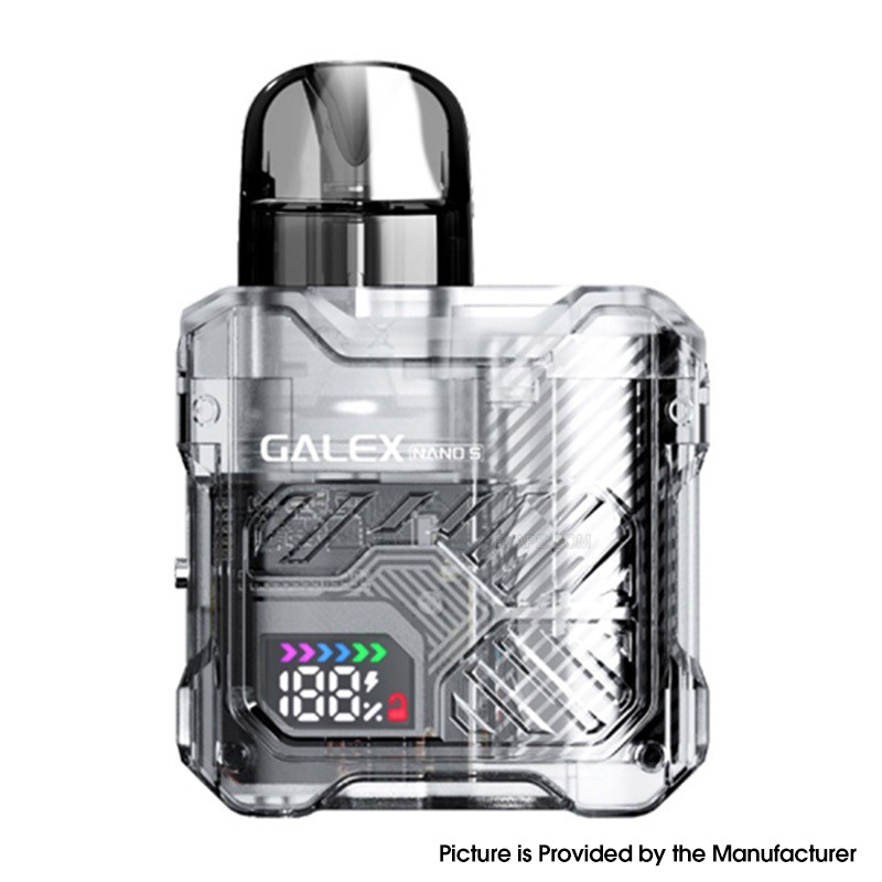 Buy Authentic FreeMax Galex Nano S Pod System Kit 800mAh 3ml Clear