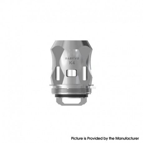 Buy Authentic SMOK TFV8 Baby V2 K4 Octuple Coil 0.15ohm for Stick V9 ...